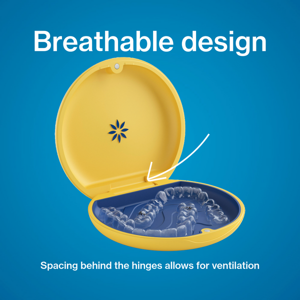 Invisalign™ Aligner Case in Yellow | Invisalign Accessory Store