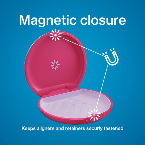 Invisalign™ Aligner Case in Cyberpink | Invisalign Accessory Store