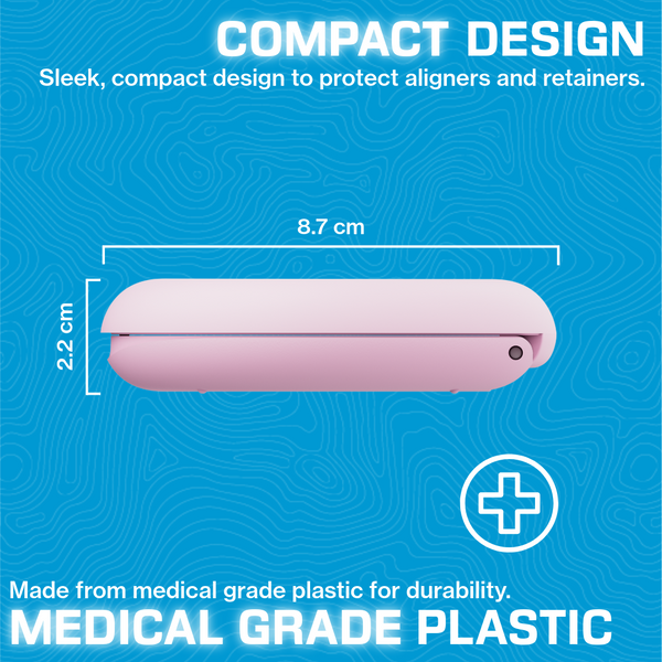 Invisalign™ Aligner Case in Pink | Invisalign Accessory Store