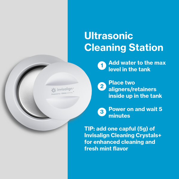 Invisalign Ultrasonic Cleaner Powered by Zima Dental® & Invisalign ...